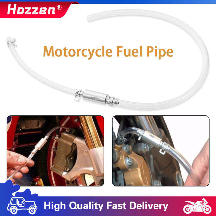 Hozzen Motorcycle Fuel Pipe Hydraulic Brake Bleeder Tool One-way Valve ...