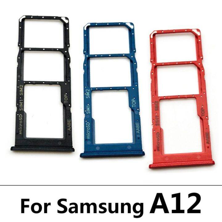 New For Samsung Galaxy A01 Core A11 A12 Dual Sim Card slot tray Holder repair part. | Lazada PH