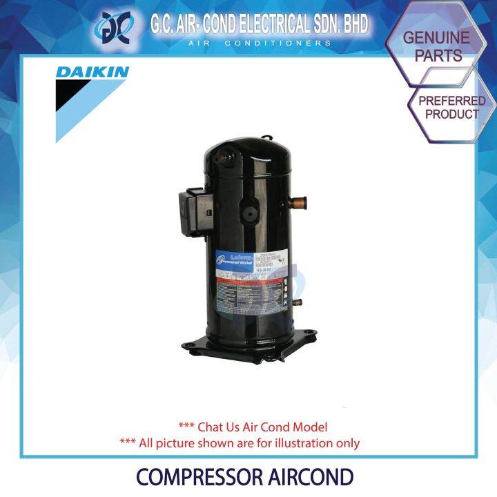 (GENUINE PARTS) COMPRESSOR AIRCOND ASSY ZR94KC-TFD-522 COPELAND 7.8HP (Ipoh A/C Accessories ...