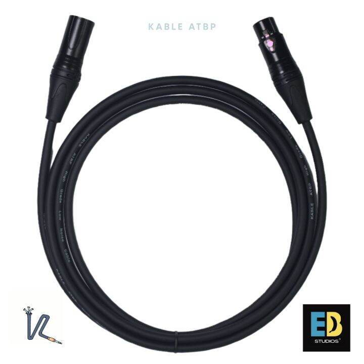 Kable Atbp Kustom Balanced XLR Microphone Cable & Instrument Cable ...