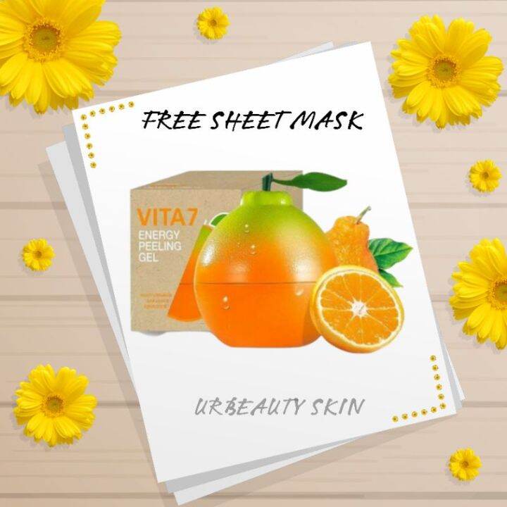 The Yeon Vita 7 Energy Peeling Gel 100ml - FREE SHEETMASK | Lazada ...