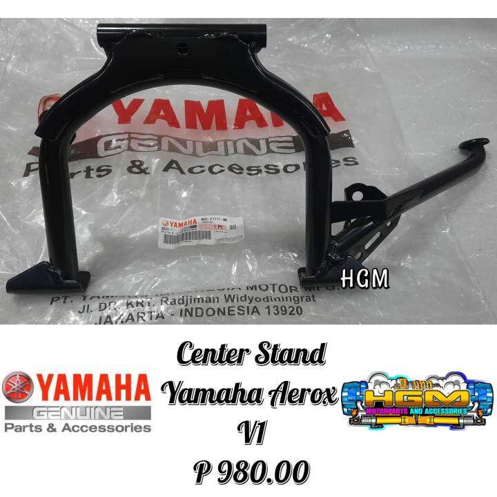 CENTER STAND | MAIN STAND FOR AEROX V1 YAMAHA GENUINE | B65-F7111-00 ...