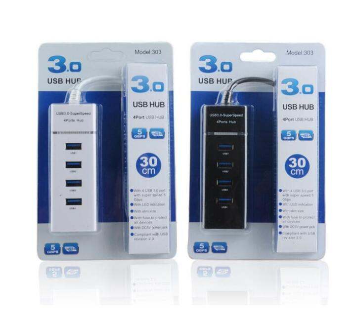 M-303 High 5Gbps USB 3.0 Super Speed 4 Port Hub | Lazada PH