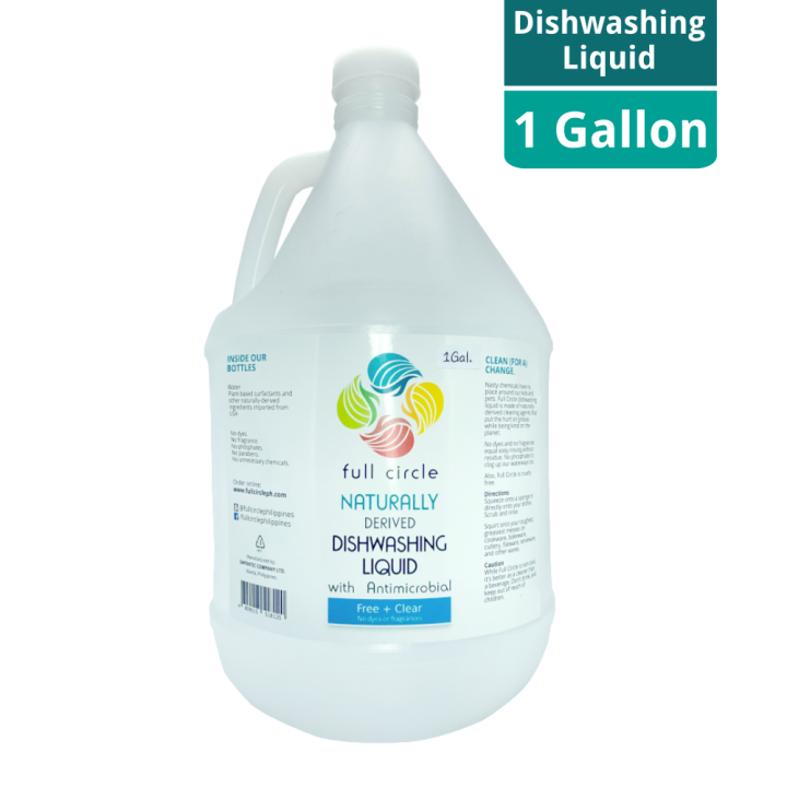 Full Circle Naturally-Derived Dishwashing Liquid 1 Gallon | Lazada PH
