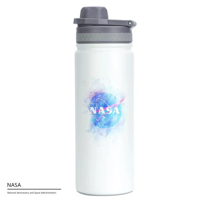 NASA original stainless steel thermos cup portable white simple large ...