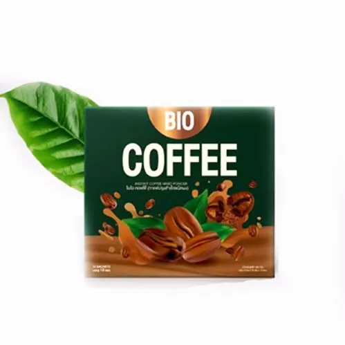 BIO Coffee ไบโอกาเเฟ (1กล่อง10 ซอง) | Lazada.co.th