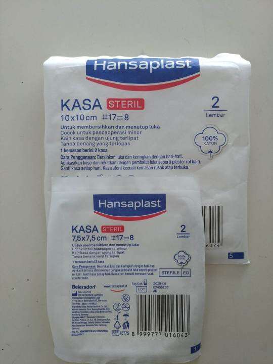 Kassa Kasa Steril Hansaplast per pack isi 2 lembar | Lazada Indonesia