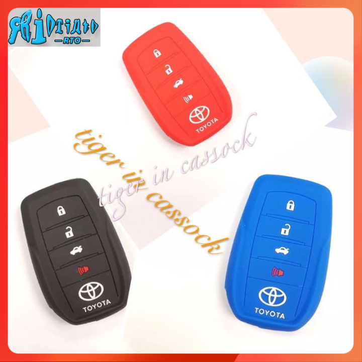 RTO perfect toyota smart key silicone cover case for protecting and ...