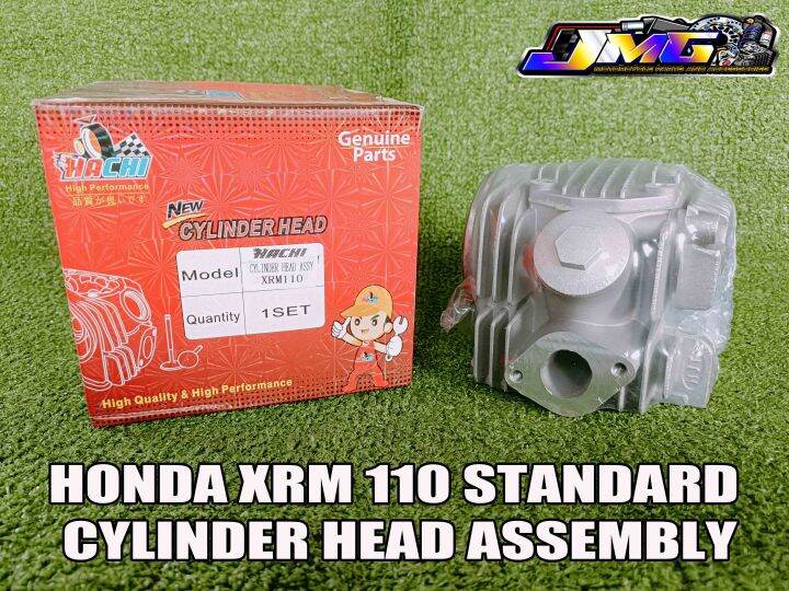HACHI HONDA XRM 110 STANDARD CYLINDER HEAD ASSEMBLY | Lazada PH
