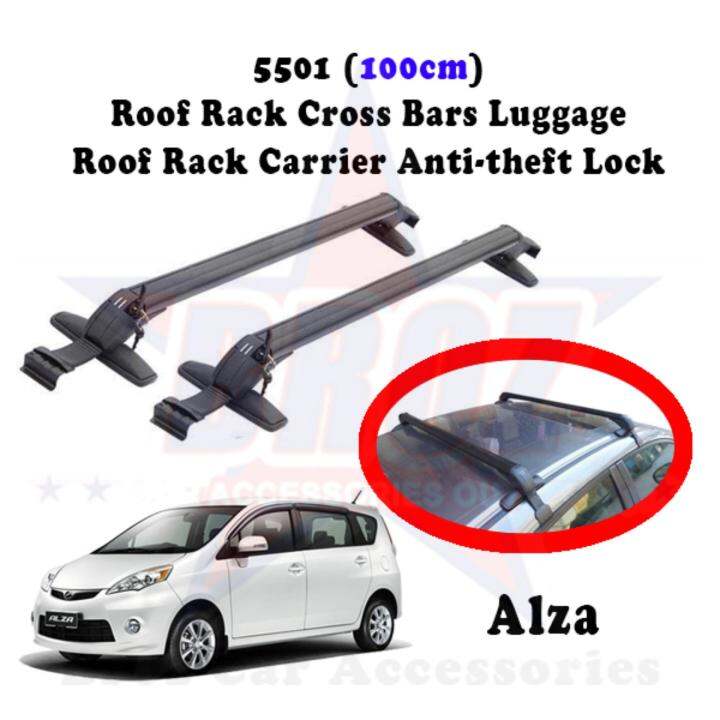 5501 (100cm) Car Roof Rack Roof Bar Roof Carrier Cross Bars Luggage ...