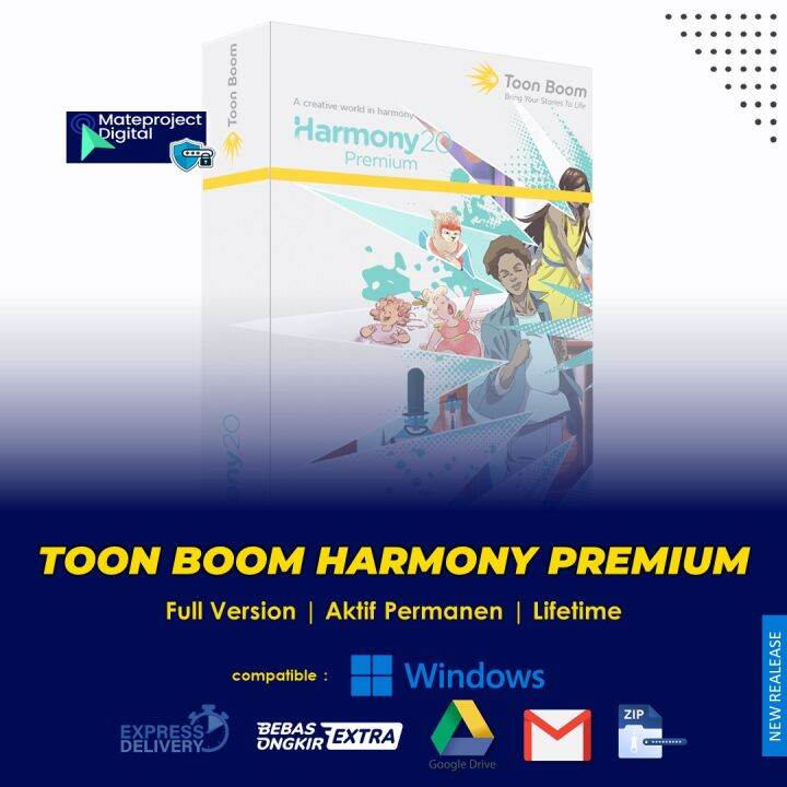 Software Toon Boom Harmony 20 Premium Full Version Aplikasi Animasi 2D ...