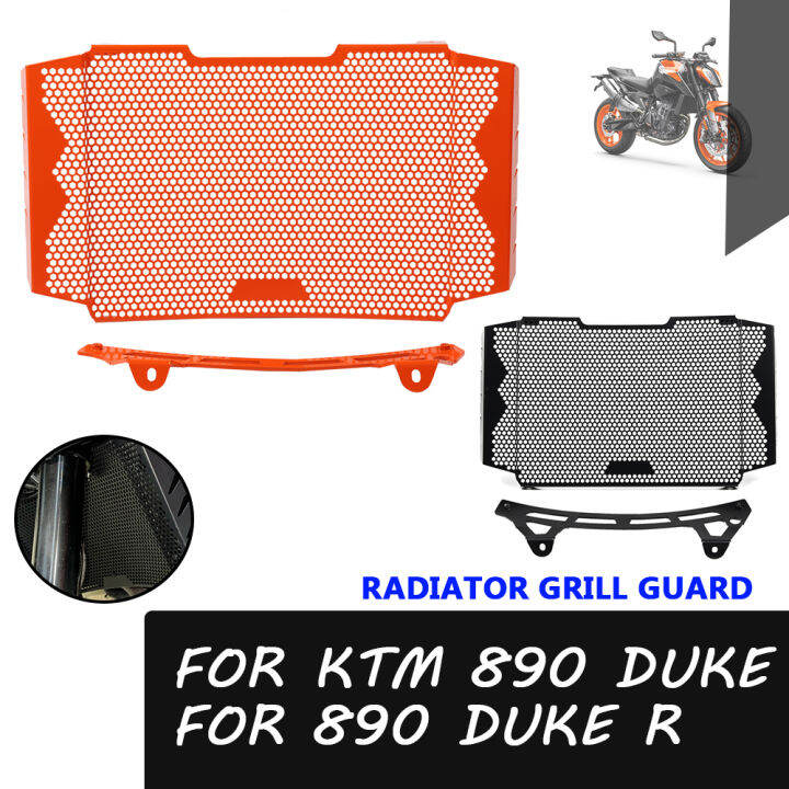 TGshop Motorcycle Accessories Radiator Guard Grille Cover Grill ...