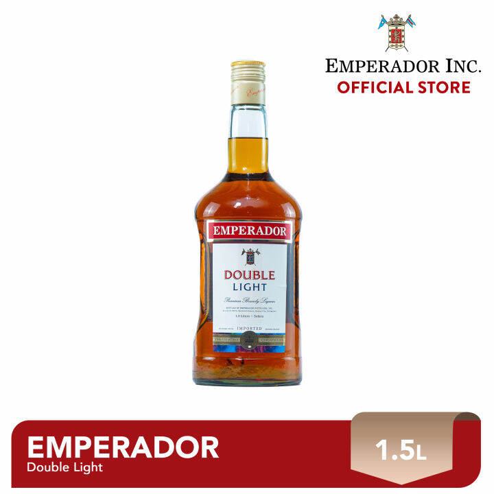 Emperador Double Light Brandy 1.5L | Lazada PH