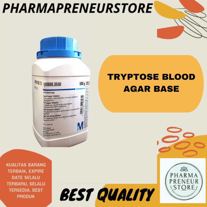 TRYPTOSE BLOOD AGAR BASE KEMASAN ECER MERCK BEST QUALITY | Lazada Indonesia
