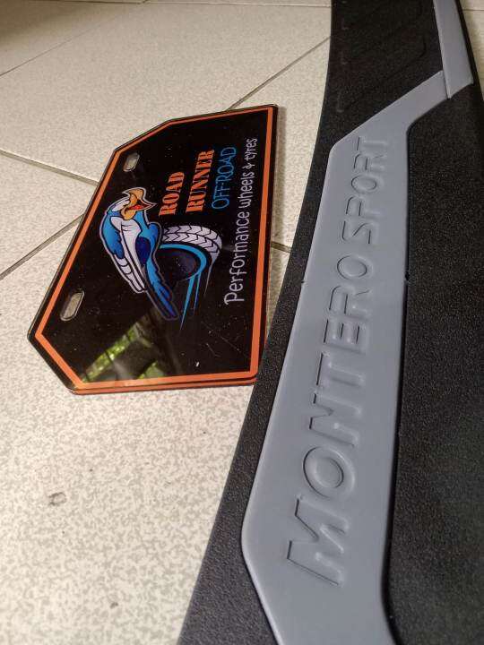 2020 - 2023 Montero Sport Rear Guard Sill - Made in Thailand | Lazada PH