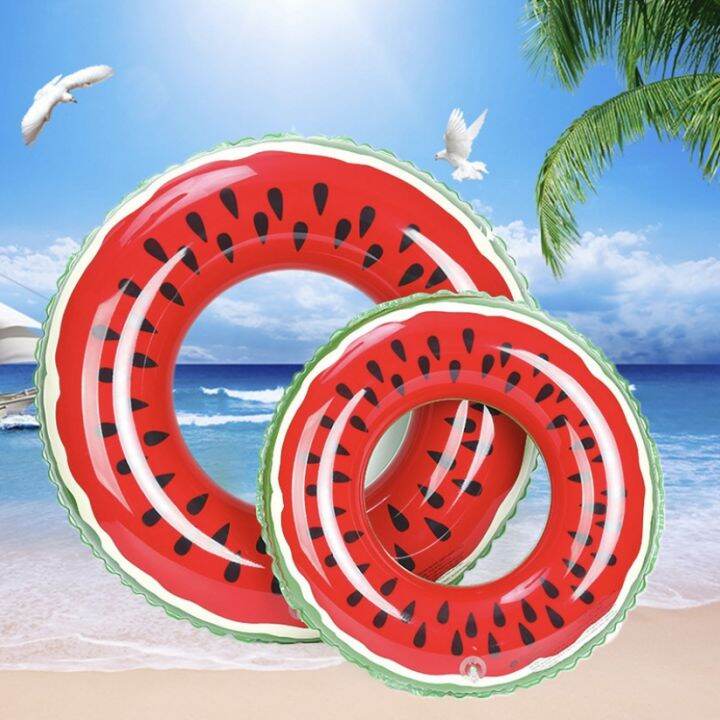 Inflatable watermelon swimming ring,air pool floats ring,summer beach ...