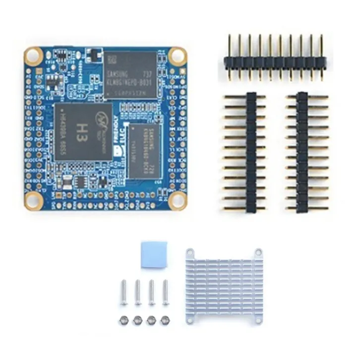 NanoPi NEO Core Board IoT Development Board+Heat Sink DDR3 RAM Allwinner H3 Quad-Core Cortex-A7 ...