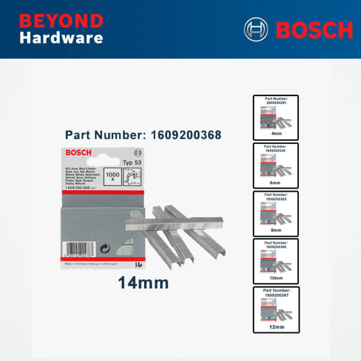 BOSCH Fine Wire Staple Type-53 | Lazada