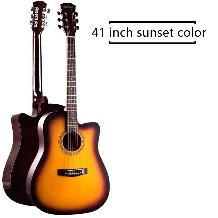 KAWES กีต้าโปร่ง กีตาร์41นิ้ว เหมาะสำหรับมือใหม่ แข็งแรง พกพาสะดวก มี ...