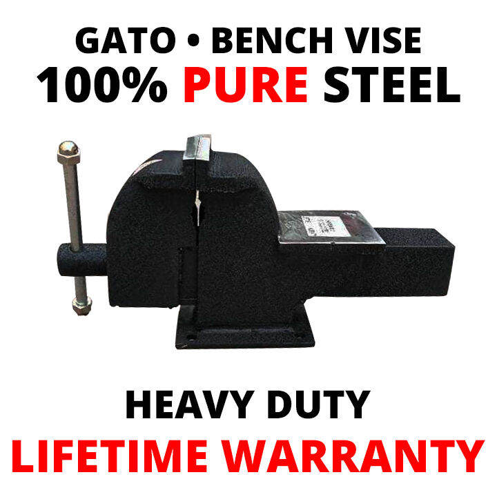 Heavy Duty Gato Bench Vise Holding Clamp 100% Pure Steel | Lazada PH
