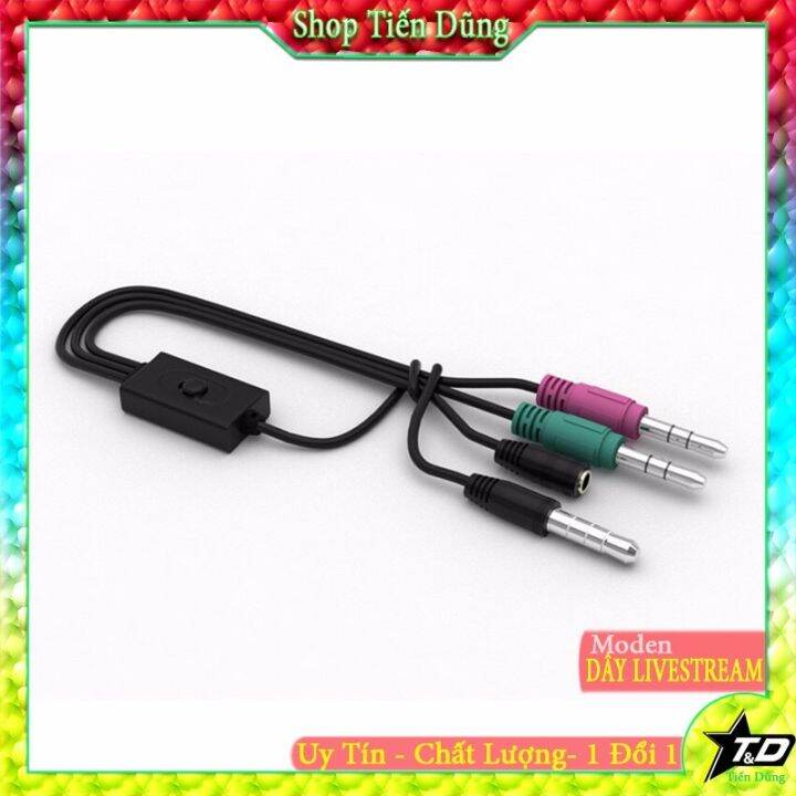 Dây livestream 3 màu dùng được tất cả các sound card | Lazada.vn