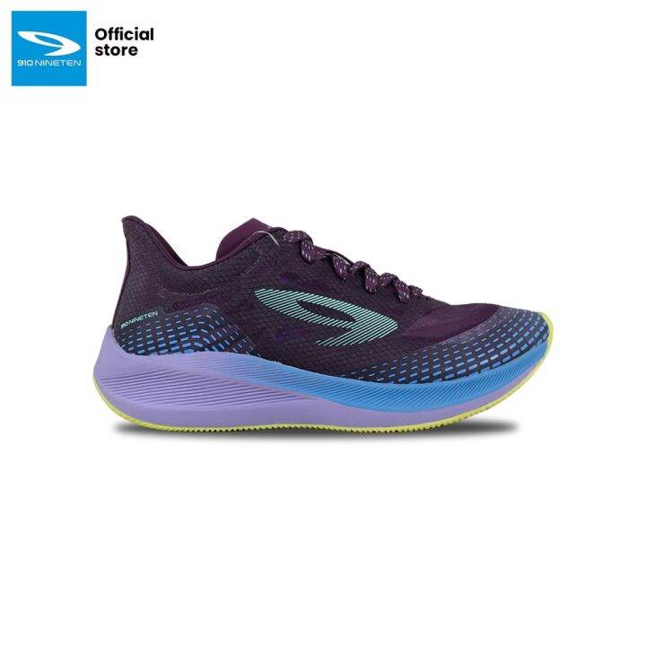 Sepatu 910 Nineten Haze 1.5 Sepatu Lari - Burgundy/Abu/Kuning | Lazada ...