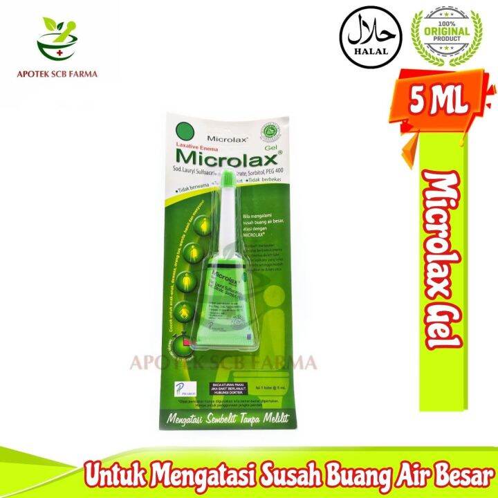 Microlax Isi 1 Tube - Untuk mengatasi sembelit atau konstipasi | Lazada ...