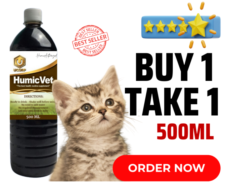 (BUY 1 TAKE 1) 500ML Ready to drink Humicvet Supplement for All Pets ...