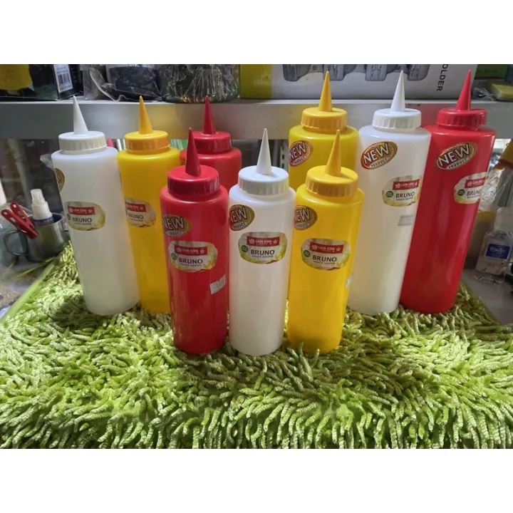Botol Saus Minyak Lionstar Plastik Pencet 500ml Botol Kecap Mayo Warna ...