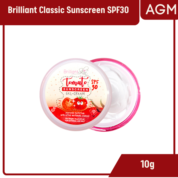 Brilliant Skin Tomato Sunscreen Sunblock Gel Cream 10g SPF30 | Lazada PH