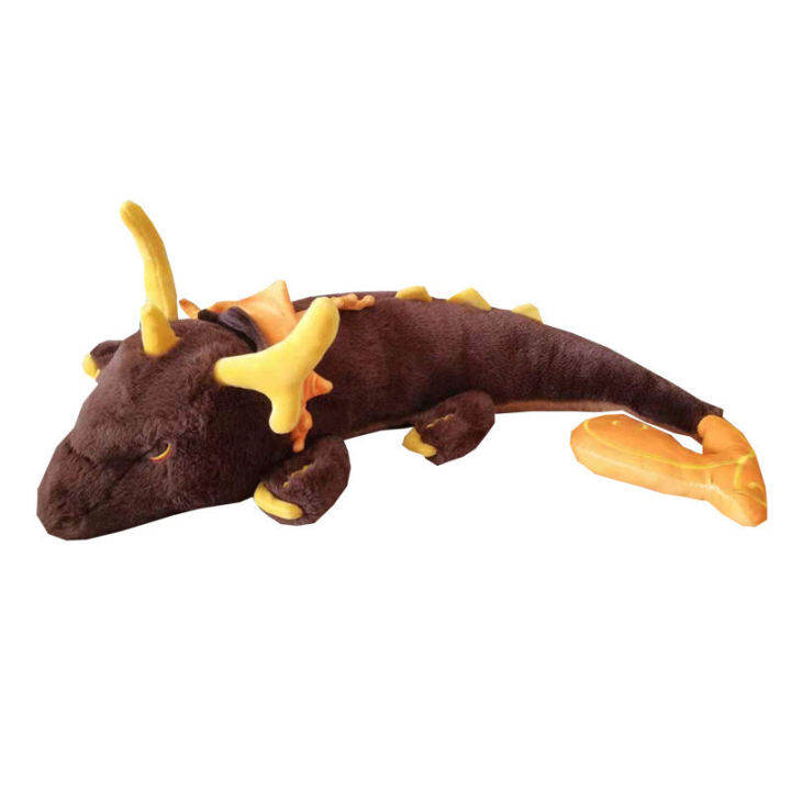 Genshin Impact Zhongli Exuvia Dragon Plush 70cm Morax Rex Lapis Geo ...