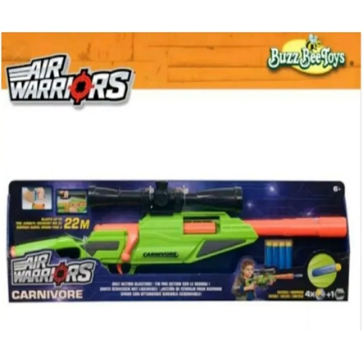JIEMEI LIFE Air Warriors Carnivore Sniper Nerf Gun [Next Day Shift-Out ...