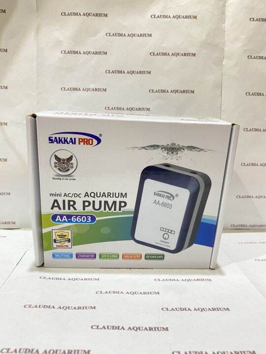 Pompa Udara Air Pump AC DC AC/DC SAKKAI PRO AA 6603 2 Lubang | Lazada Indonesia