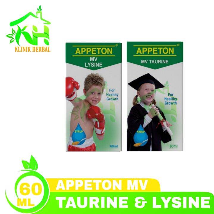 Appeton MV Syrup 60 ml - Appeton Syrup Untuk Pertumbuhan Anak | Lazada ...