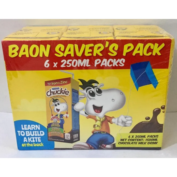 Nestle Chuckie Chocolate Milk Drink 6 x 250 ml | Lazada PH