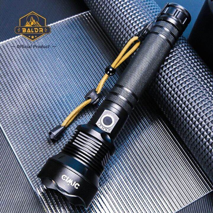 Senter LED Long Range Zoom Super Terang Jarak Jauh 2Km XHP70.2 90000 ...