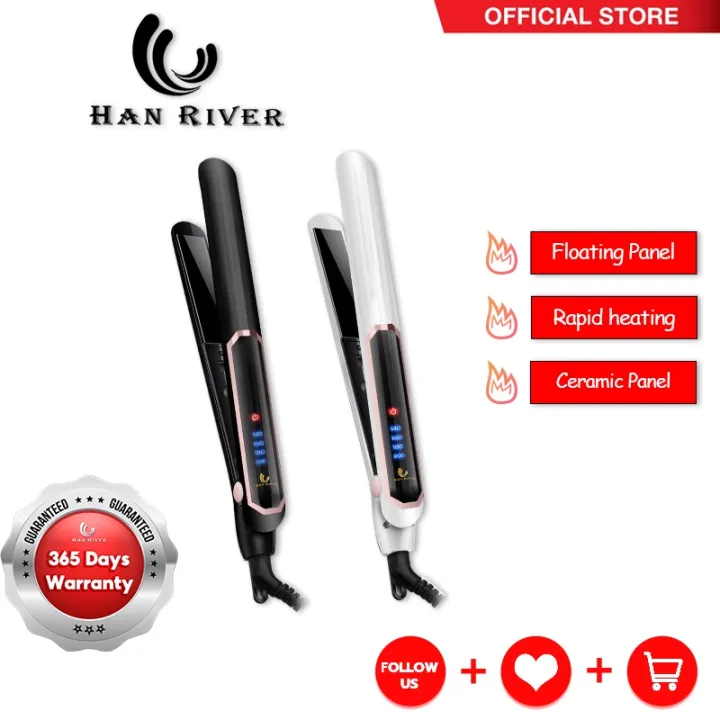 HAN RIVER Hair Straightener HRJFB03 Curling Iron 2IN1 Mini Hair Curler ...