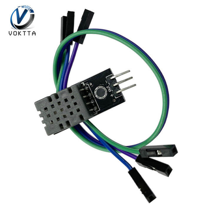 VOKTTA DHT11 Temperature Humidity Sensor Module Digital Temperature ...