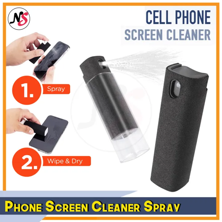Phone Screen Cleaning Spray / Liquid Replacer Portable Disinfectant ...