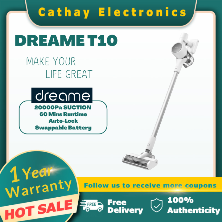 Dreame T10 Cordless Vacuum Cleaner With With Its Multi-Stage Filtration ...