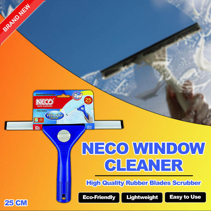 Neco Multipurpose Window Cleaner Squeegee Kit For Cleaning Washing ...