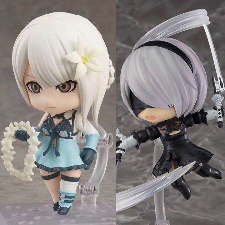 Nendoroid Nier Replicant 1475 Nier Automata 2B 1705 Kaine Figure Action ...