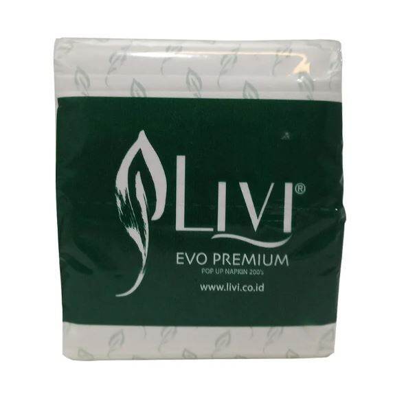 Tissue Pop Up Napkin Premium 200s Livi | Lazada Indonesia