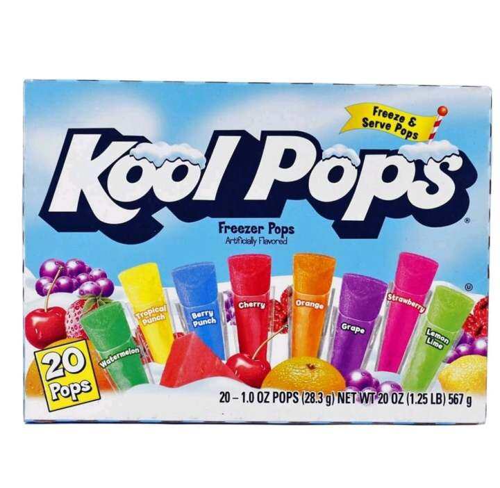 Kool Pops Freezer Pops, 20 pcs | Lazada PH