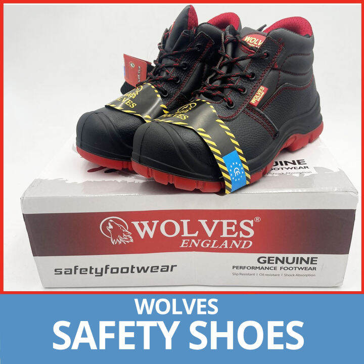Wolves Safety Foot Wear | Safety Shoes High Cut | Lazada PH