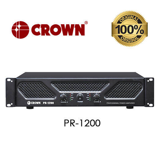 PR-1200 CROWN POWER AMPLIFIER PREMIUM SERIES | Lazada PH