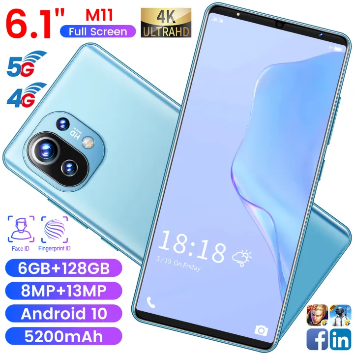 Xiome mobile phone promotion original big promotion M11 256GB ROM 6.3 ...