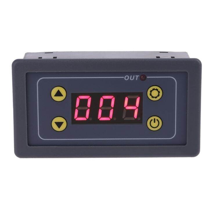 DC 5V 12V 24V AC 110V 220V Digital Time Delay Relay Cycle Timer Control Switch Adjustable Timing ...