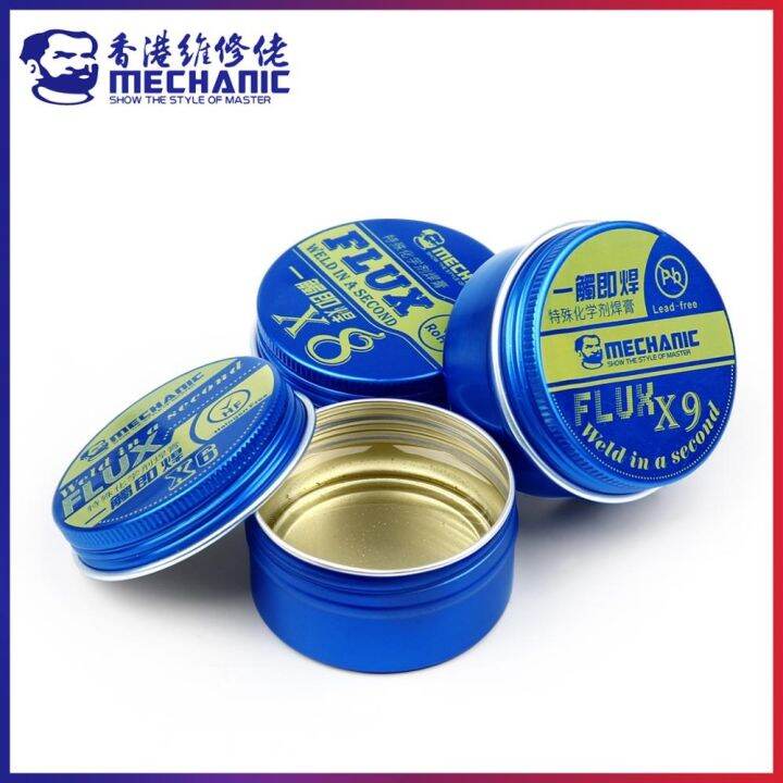 MECHANIC X Series Imported Mild Rosin Halogen Free Lead Free Solid Soldering Flux No Clean Weld ...