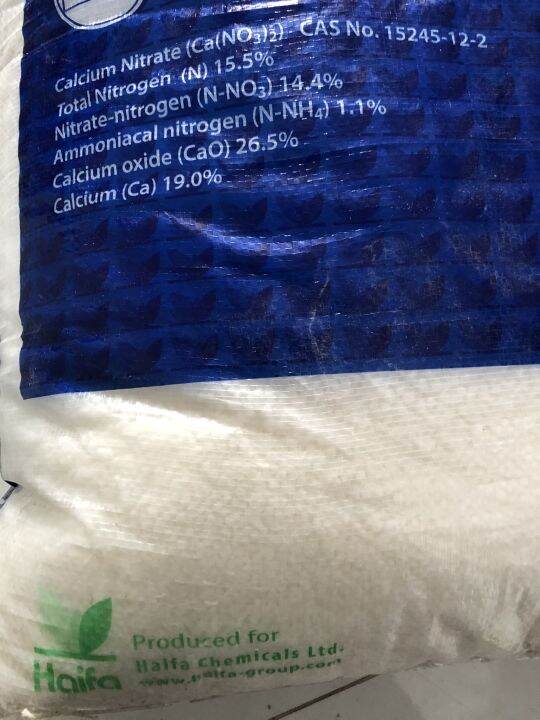 CHÍNH HÃNG : 1KG CANXI NITRAT – CA(NO3)2.4H2O - ISRAEL. Phân bón ISRAEL ...